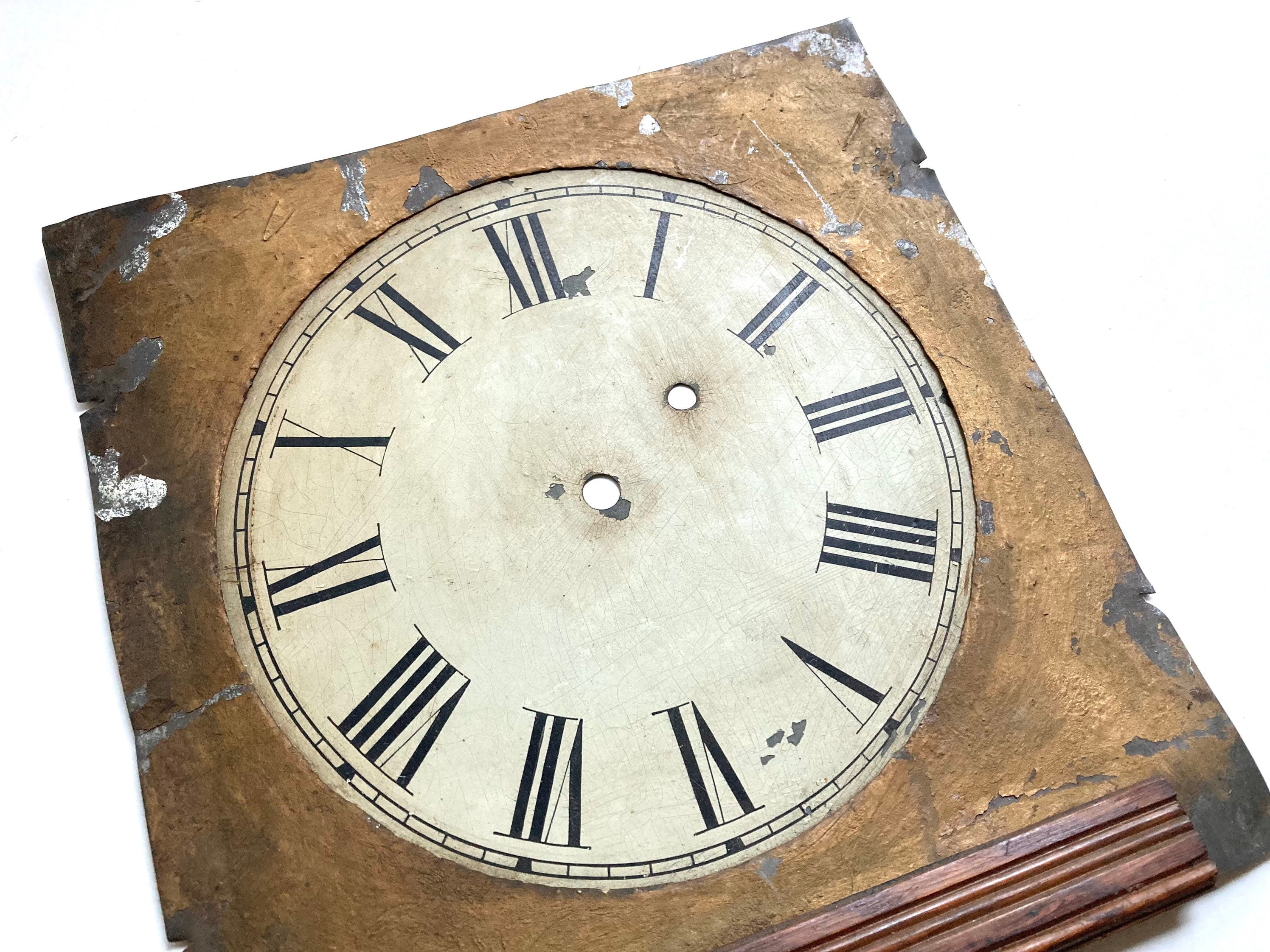 Grandfather Clock Face Without Hands