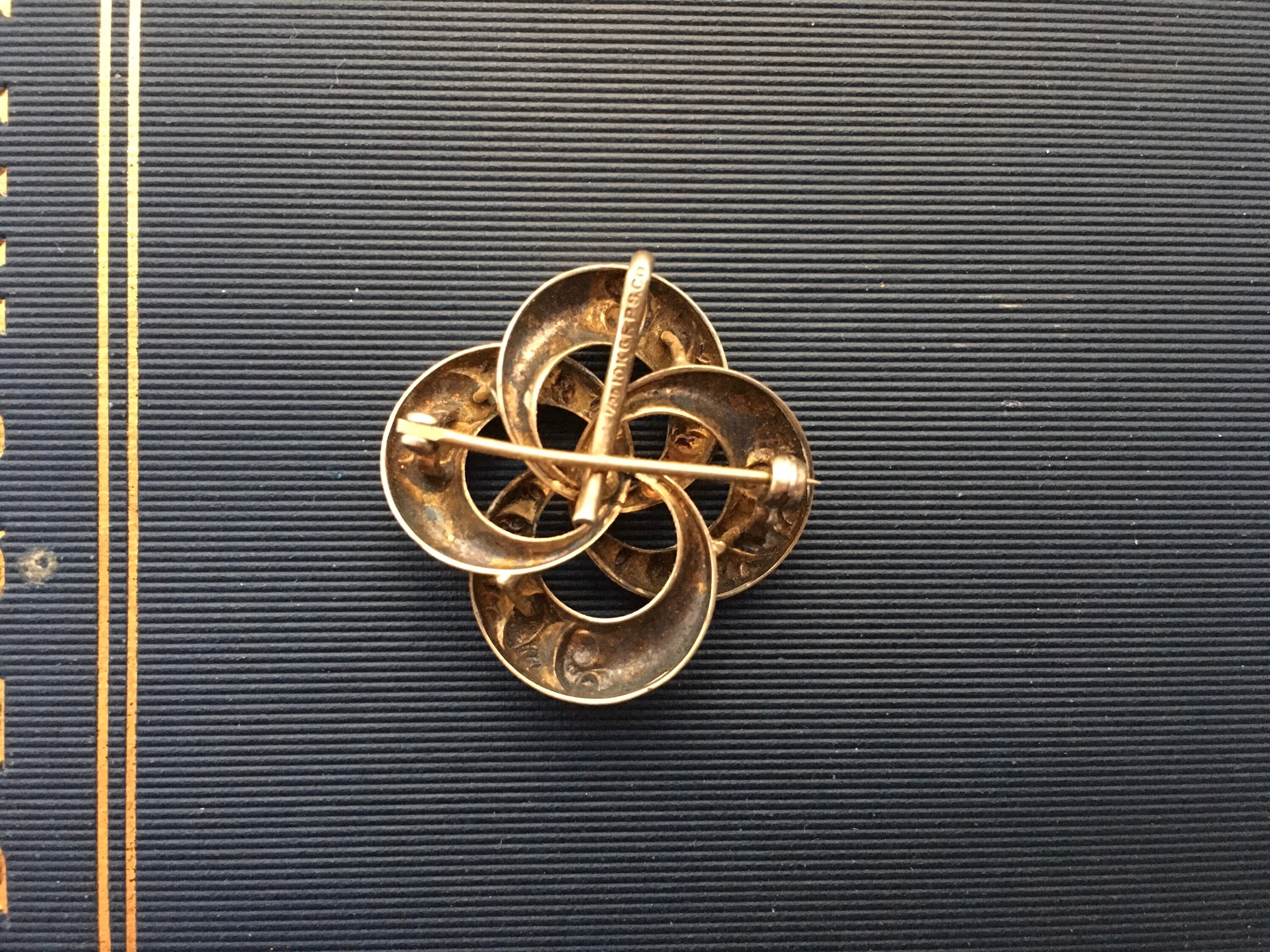 Antique Victorian Gold Filled Love Knot Pin Love Knot Brooch | Etsy