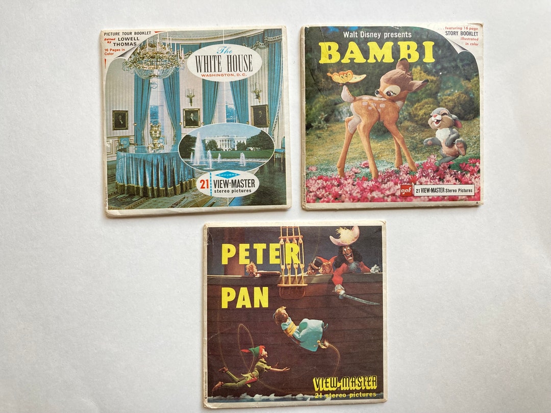 Vintage View Master Reels Complete Retro Family Movie Night Viewmaster ...