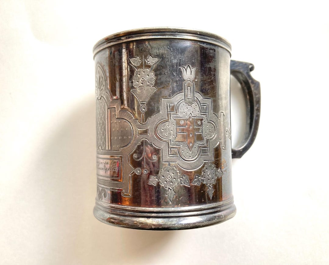 Victorian Aesthetic Loving Cup Trophy 1868 Presentation Agricultural ...