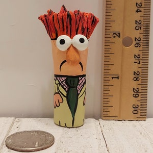 The BEAKER Muppet Inspired Peg Doll MEEP MEEP - Etsy