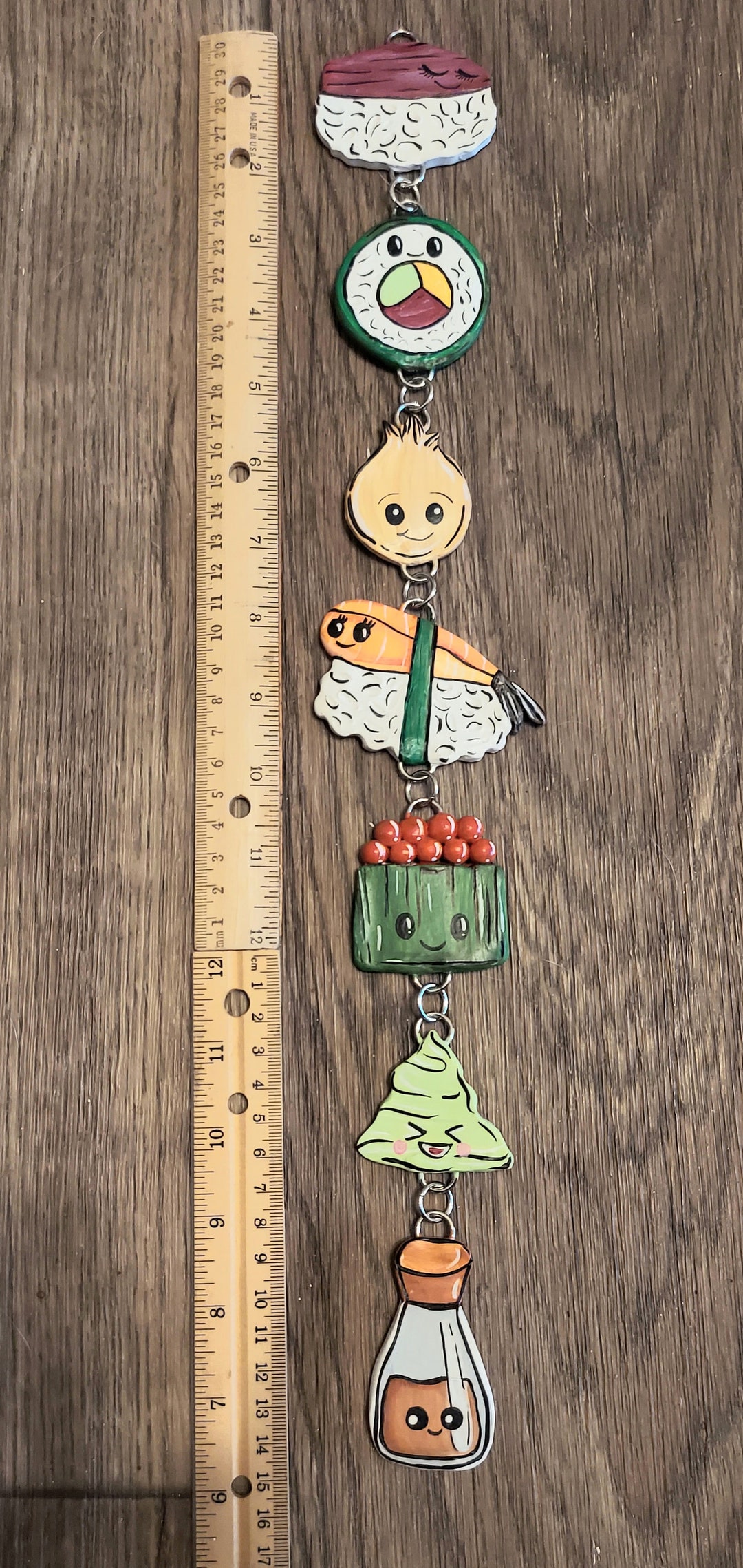 Hand Sculpted Sushi Wall Art Hanging Sculpture - Etsy