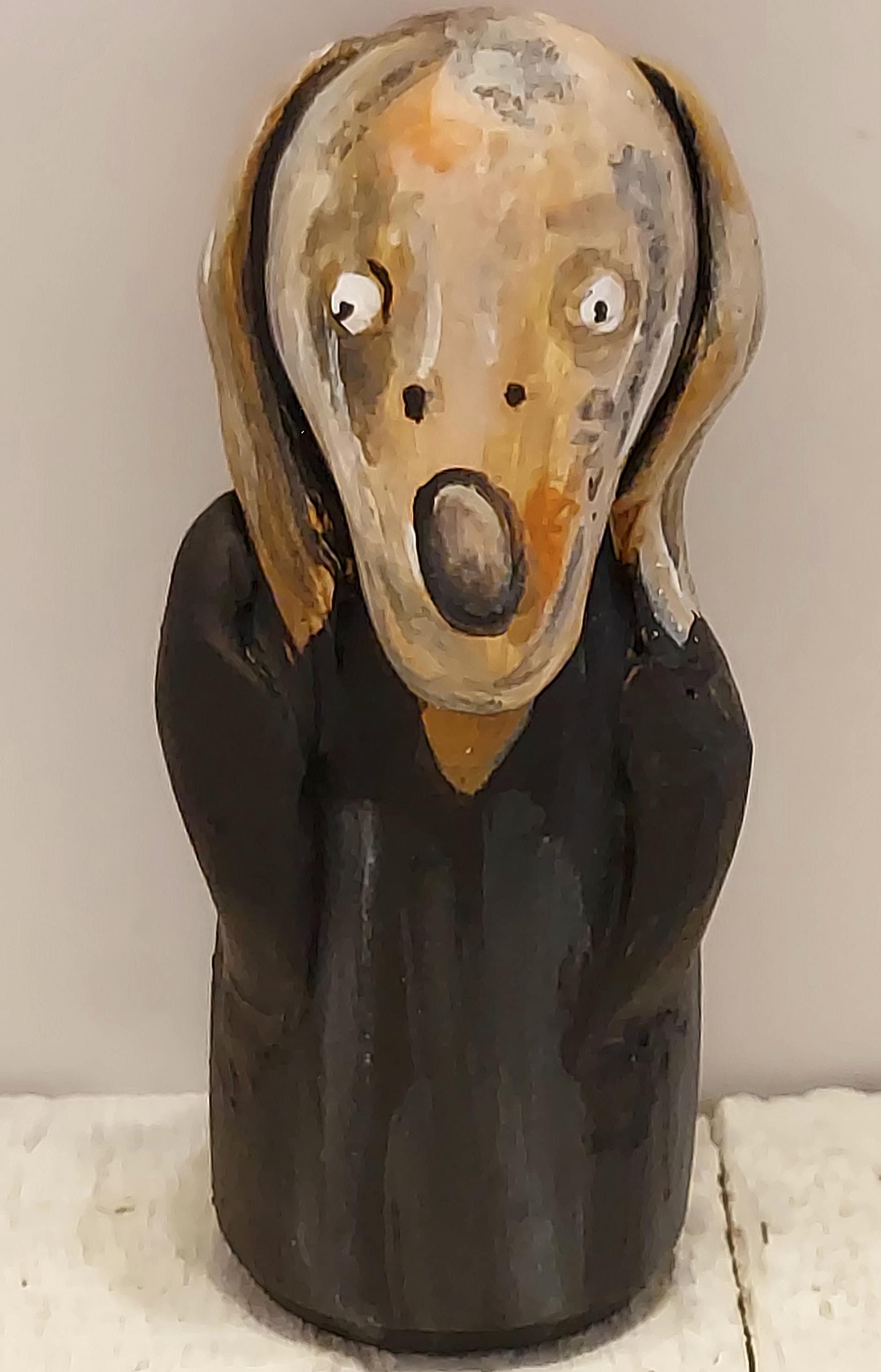 The Scream , Edvard Munch Peg Doll - Etsy