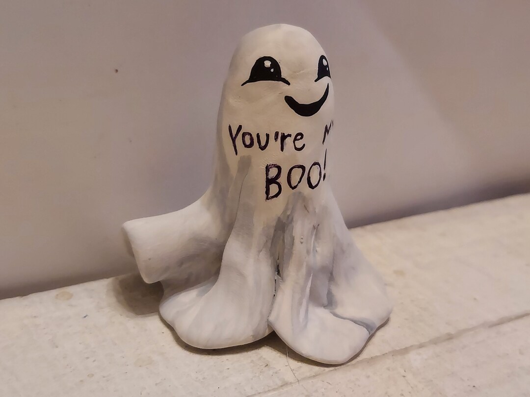The Cute Ghost Peg Doll You're My Boo - Etsy