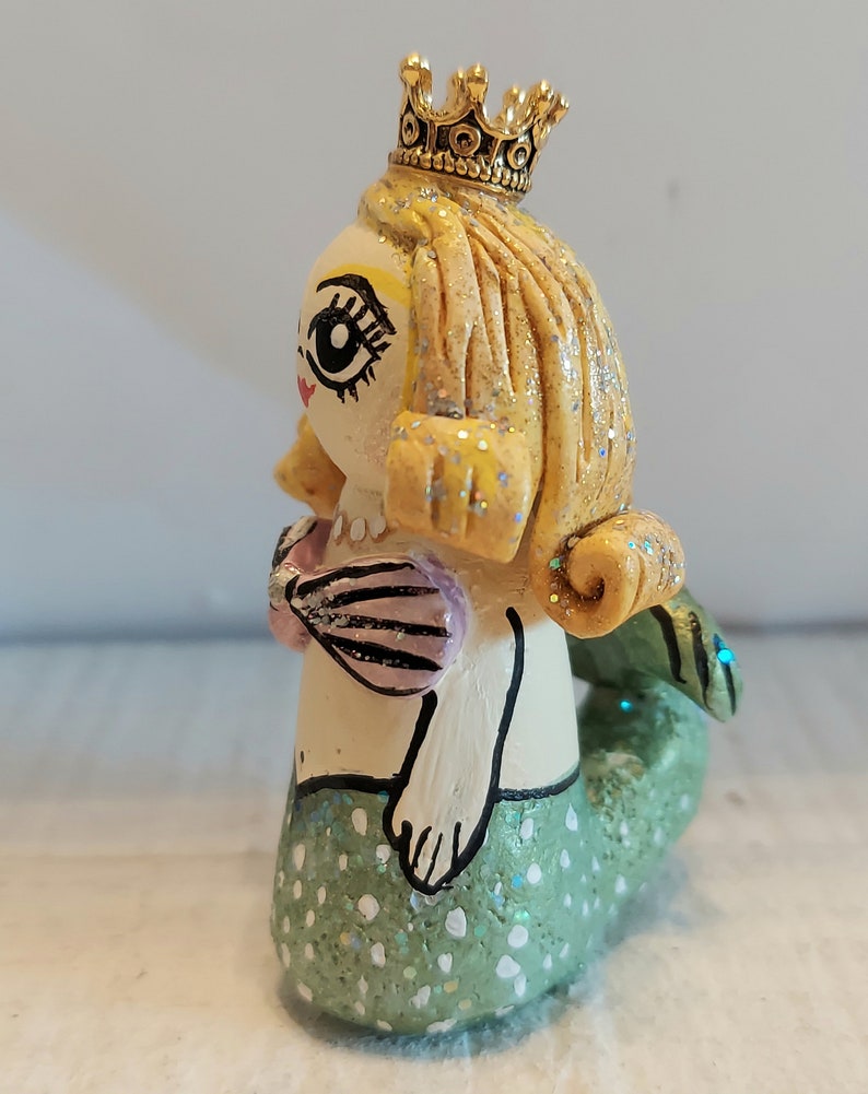 The MERMAID PRINCESS Peg Doll - Etsy