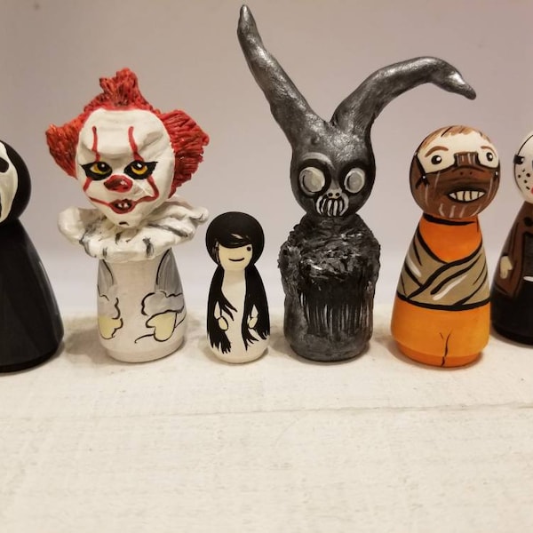 Painted Peg Dolls - Etsy