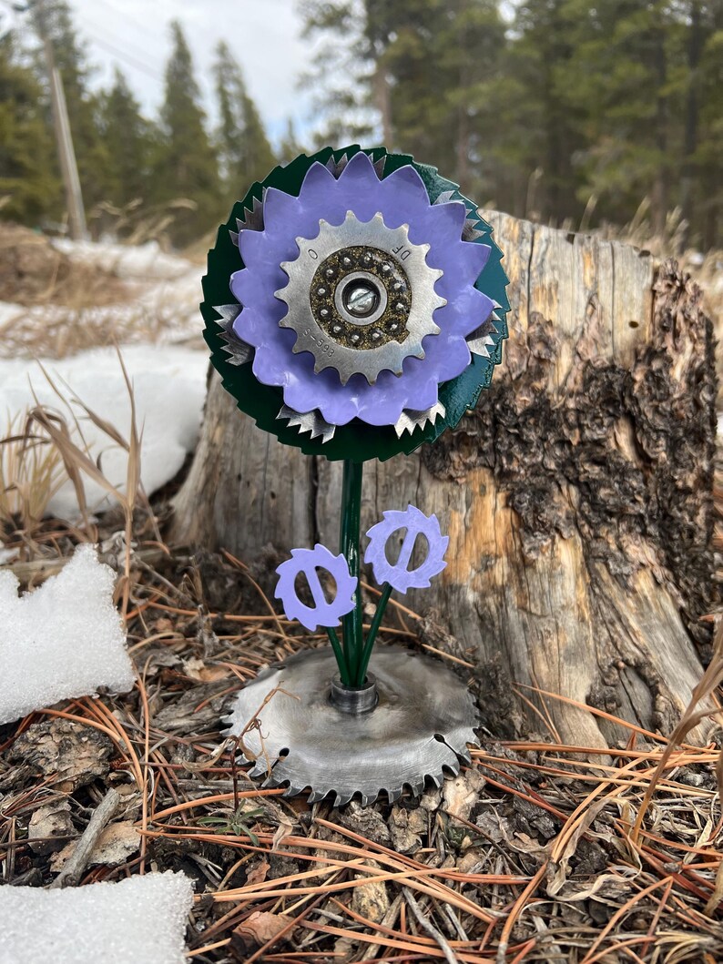 Saw Blade Metal Flower - Etsy