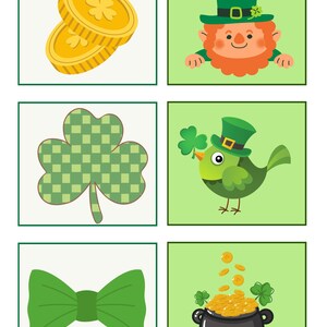 St. Patrick's Day Preschool Scavenger Hunt, Toddler Scavenger Hunt. St ...
