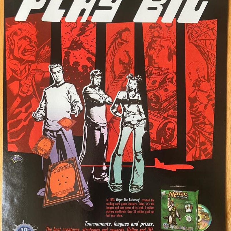 Vintage Magic Poster - Etsy