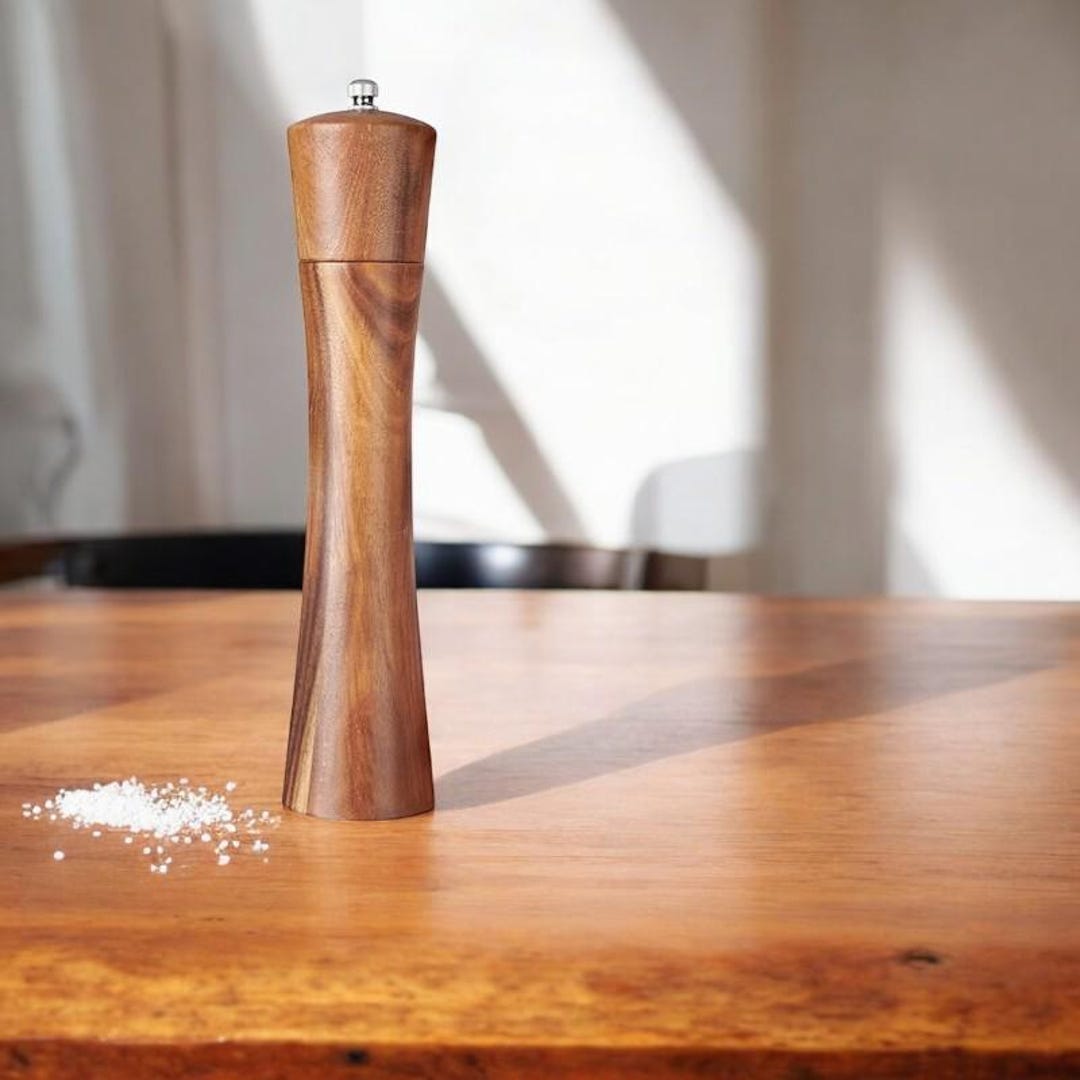 Adjustable Ceramic Spice Grinder, Durable Mill for Salt and Pepper ...