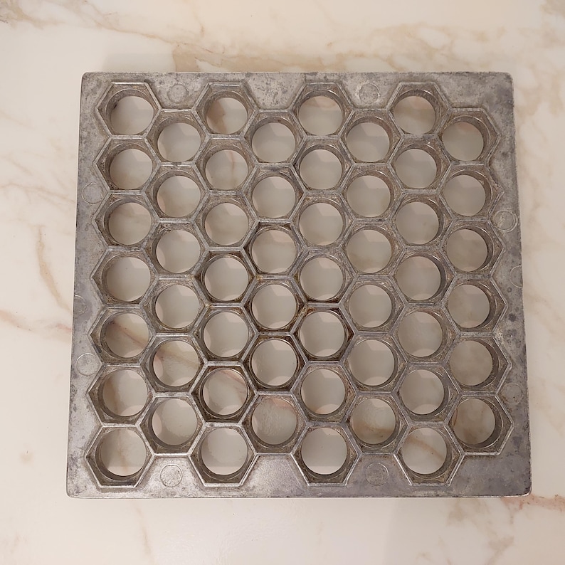 Vintage Big Pelmeni Vareniki Pierogi Ravioli Maker Soviet Metal Mold ...