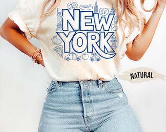 New York Shirt, New York City Shirt, New York T-shirt, East Coast Shirt, New York Tee, New York ...