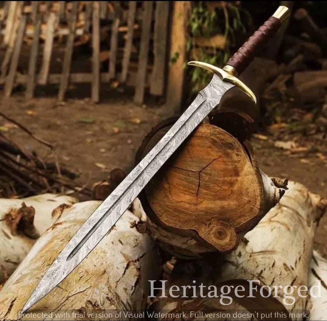 Viking Sword, Damascus Sword ,hand Forged Sword, Long Sword, Sword ...