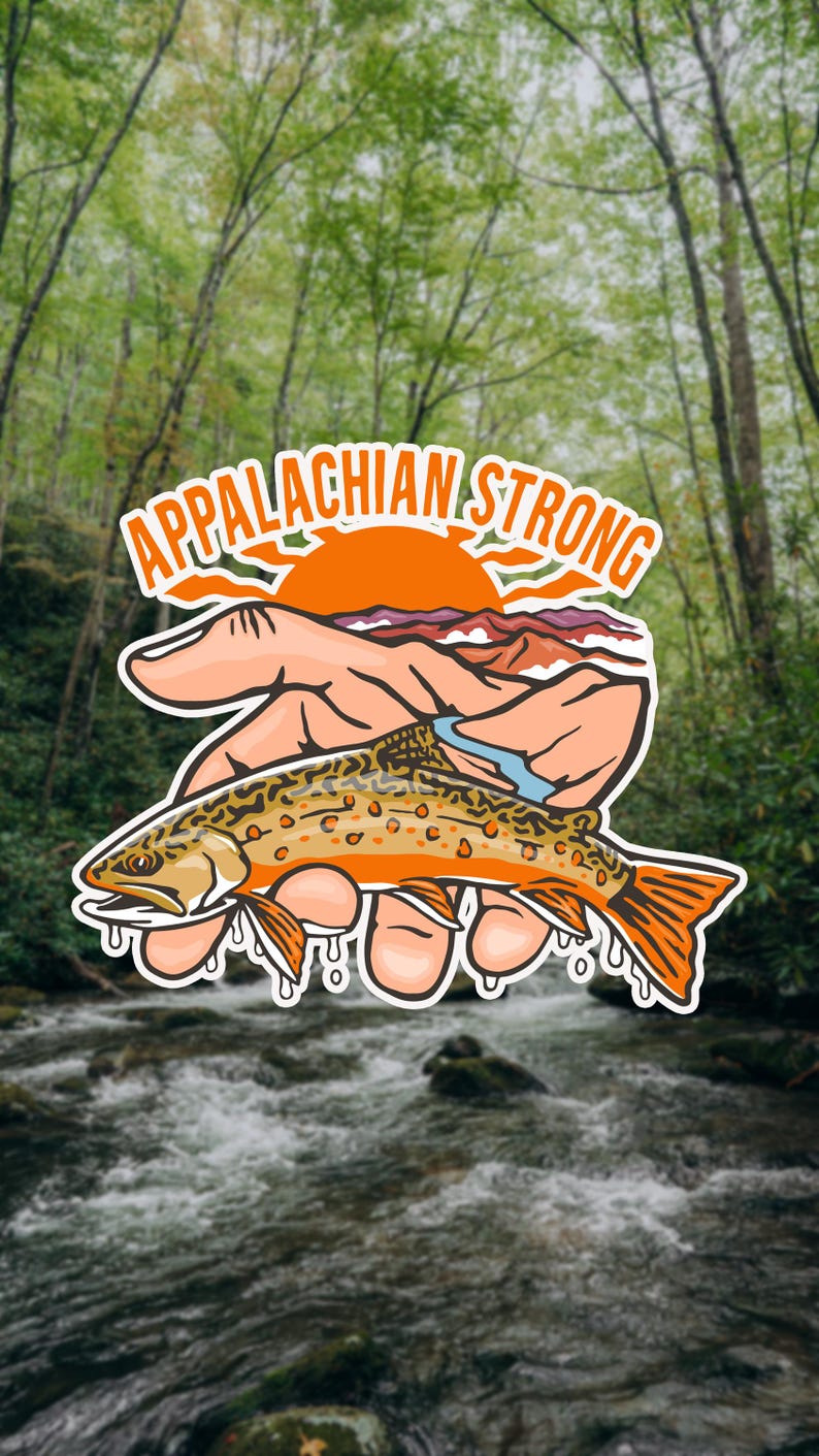 Appalachian Strong Sticker - Etsy