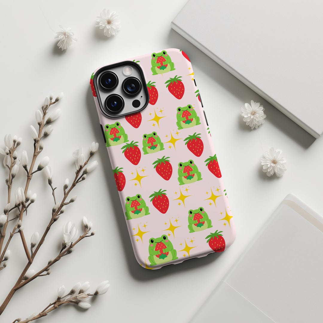 Phone Case, Toad-ally Cute Frog Design, Magnetic Tough Cases for Frog ...