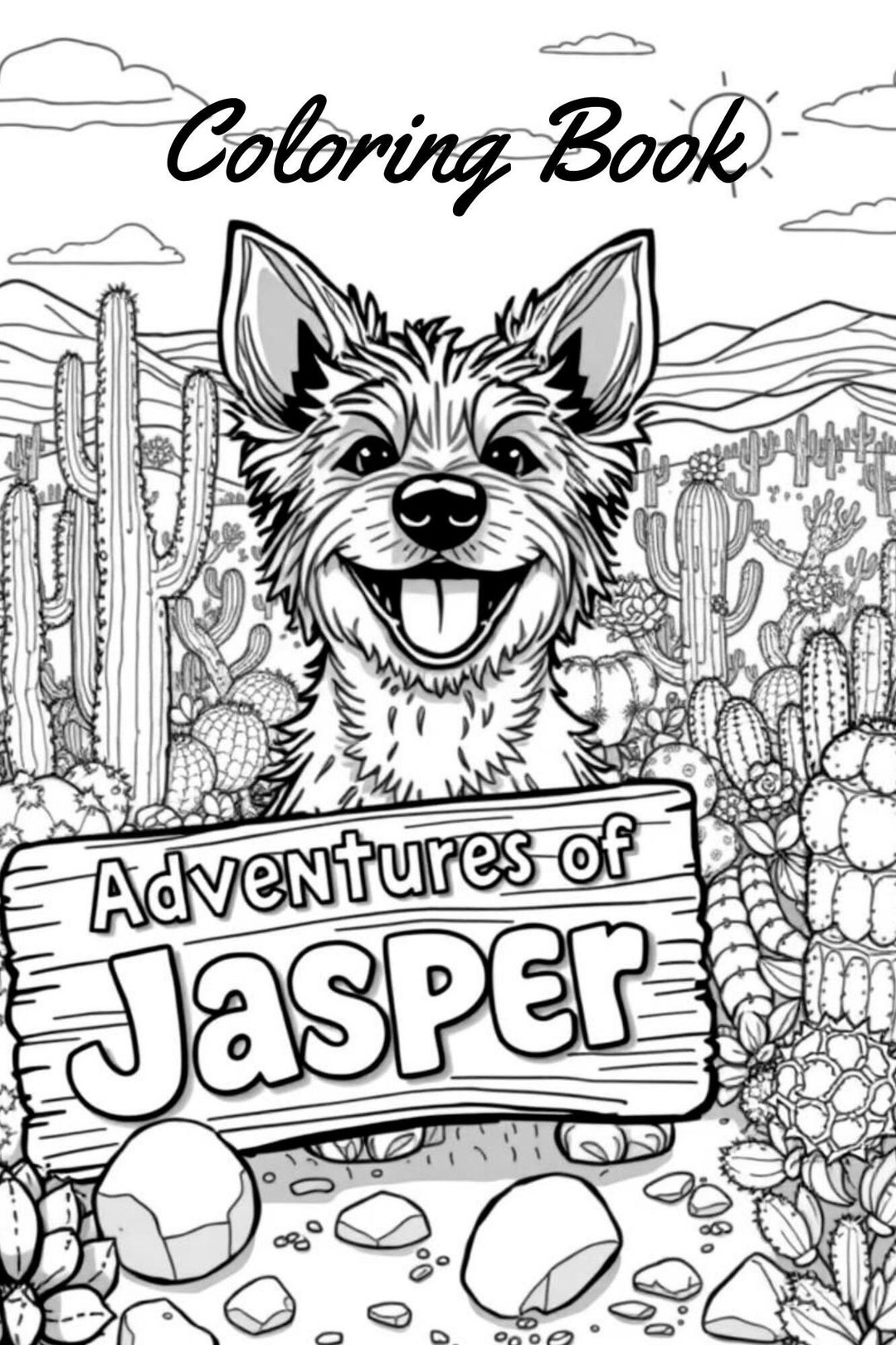 Adventures of Jasper Coloring Book - DIGITAL DOWNLOAD - Etsy