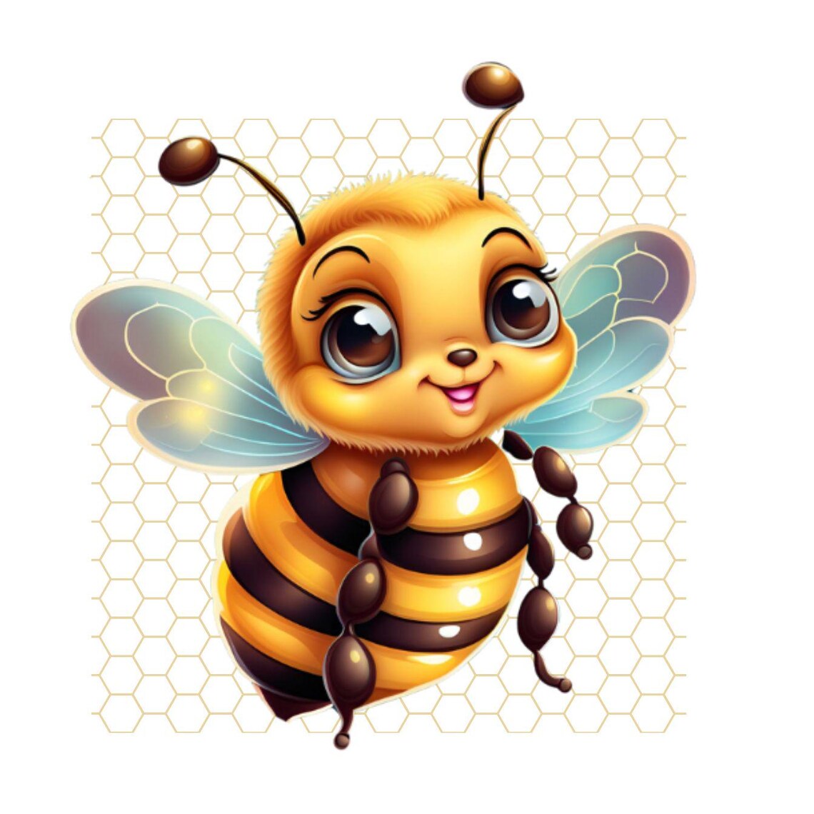 Cute Baby Bee Clipart Bundle | 28 Honey Bee PNG (digital Download) - Etsy