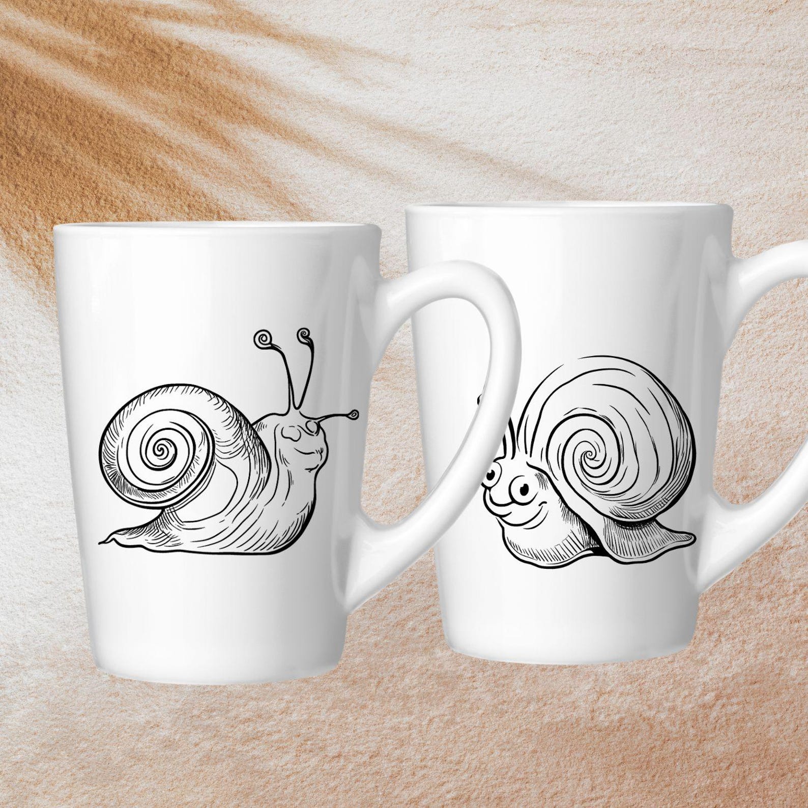 Adorable Snail Digital Clipart | 16 PNG, 16 JPG, 16 SVG | High-quality ...