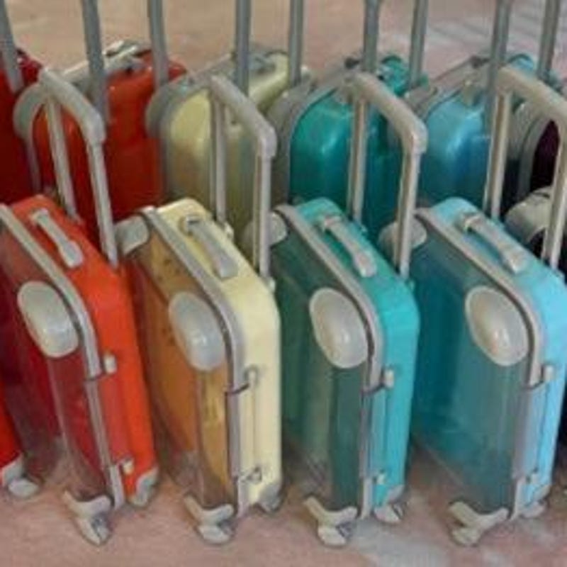 Mini Suitcase - Etsy