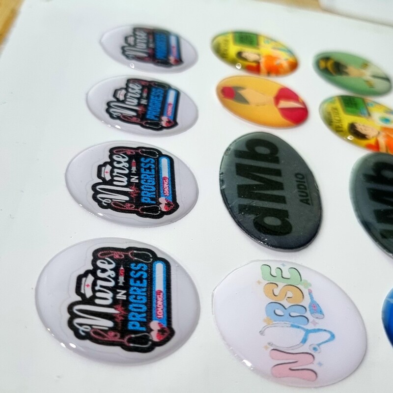 Epoxy Sticker - Etsy