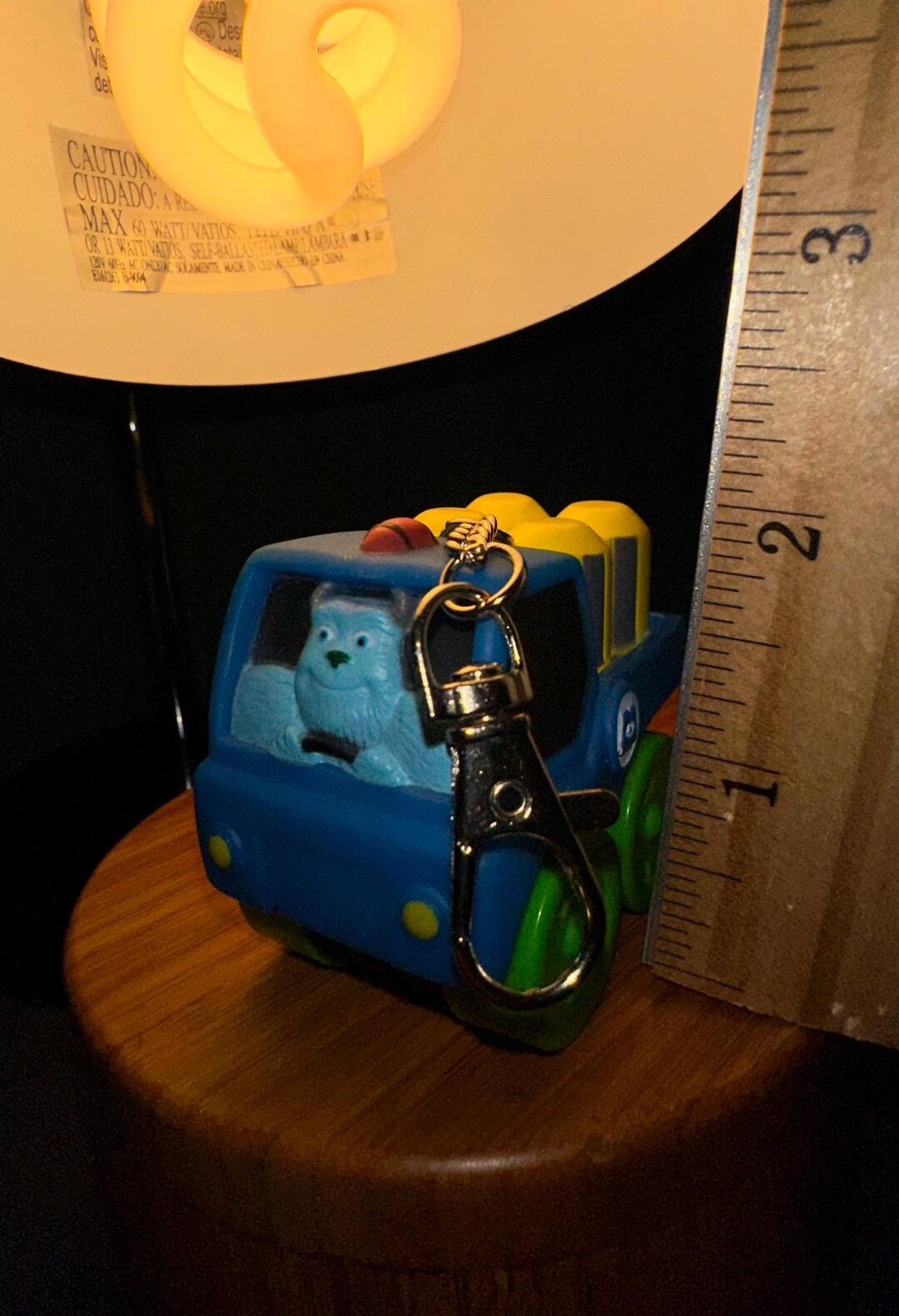 Sully Monsters Inc. 3D Truck Figurine Keychain - One-of-a-kind HANDMADE ...