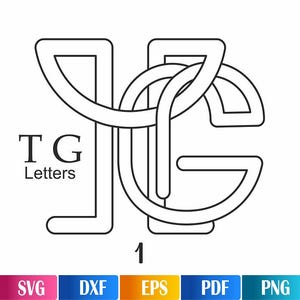 26 Letter Monogram Images, Interlocking Fonts, Herrington Design ...