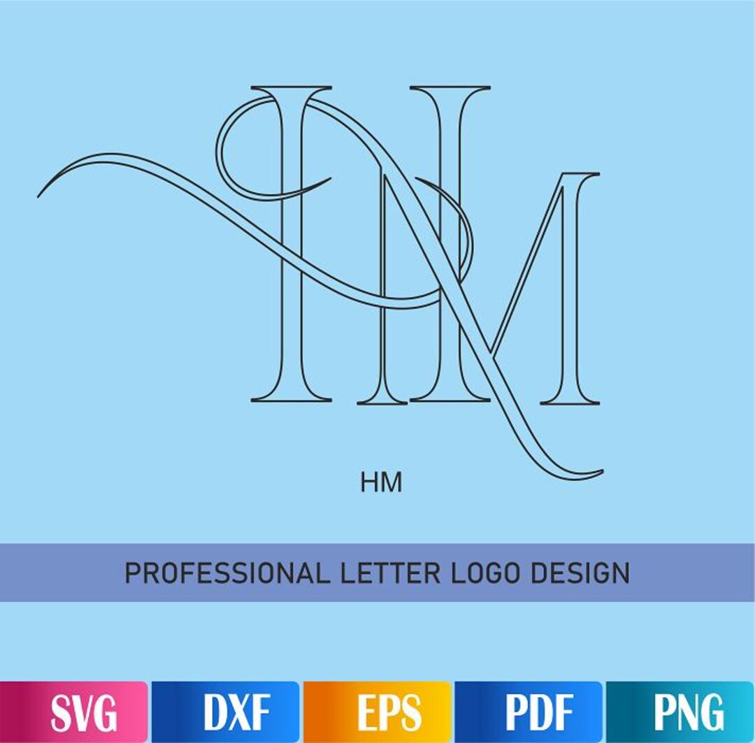 Monogram Logo, Interlocking Fonts, Letter Monogram Images, Custom ...