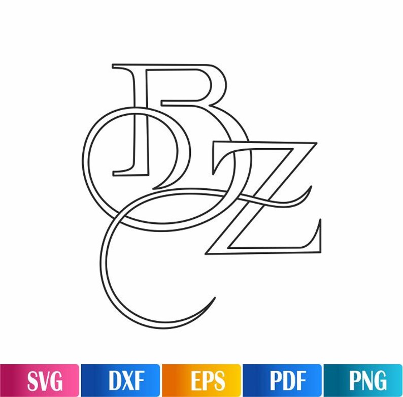 Letter Monogram Images, Interlocking Fonts, Custom Letter Logo Design ...