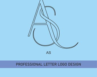 Wedding Letter Monogram, Wedding Monogram, Two Letters Monogram, Two ...