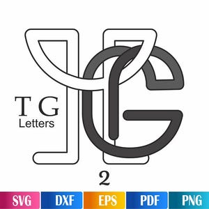 26 Letter Monogram Images, Interlocking Fonts, Herrington Design ...