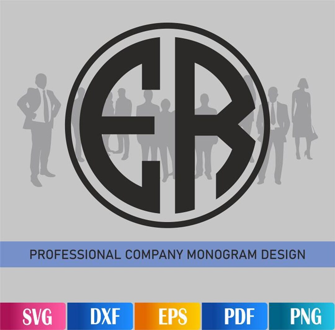 Company Monogram Logo, Wrapped Monogram, Letter Logo, Monogram Letter ...