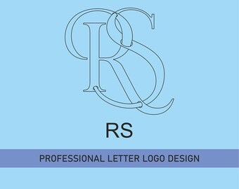 Letter Monogram Images, Interlocking Fonts, Custom Letter Logo Design ...