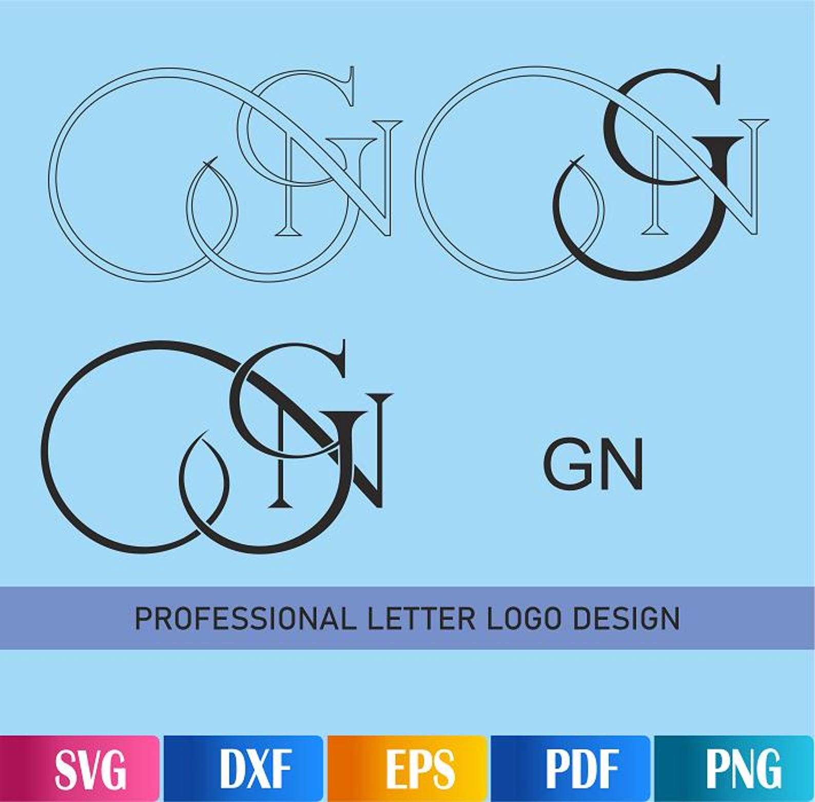 Letter Monogram Images, Interlocking Fonts, Custom Letter Logo Design ...