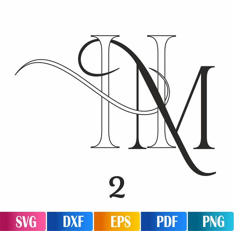 Monogram Logo, Interlocking Fonts, Letter Monogram Images, Custom ...