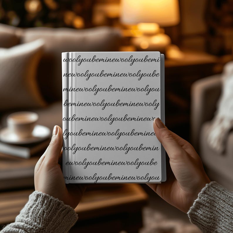 Hardcover Journal Mockup, 10 Bundle, Printify Ruled Line Journal Matte ...