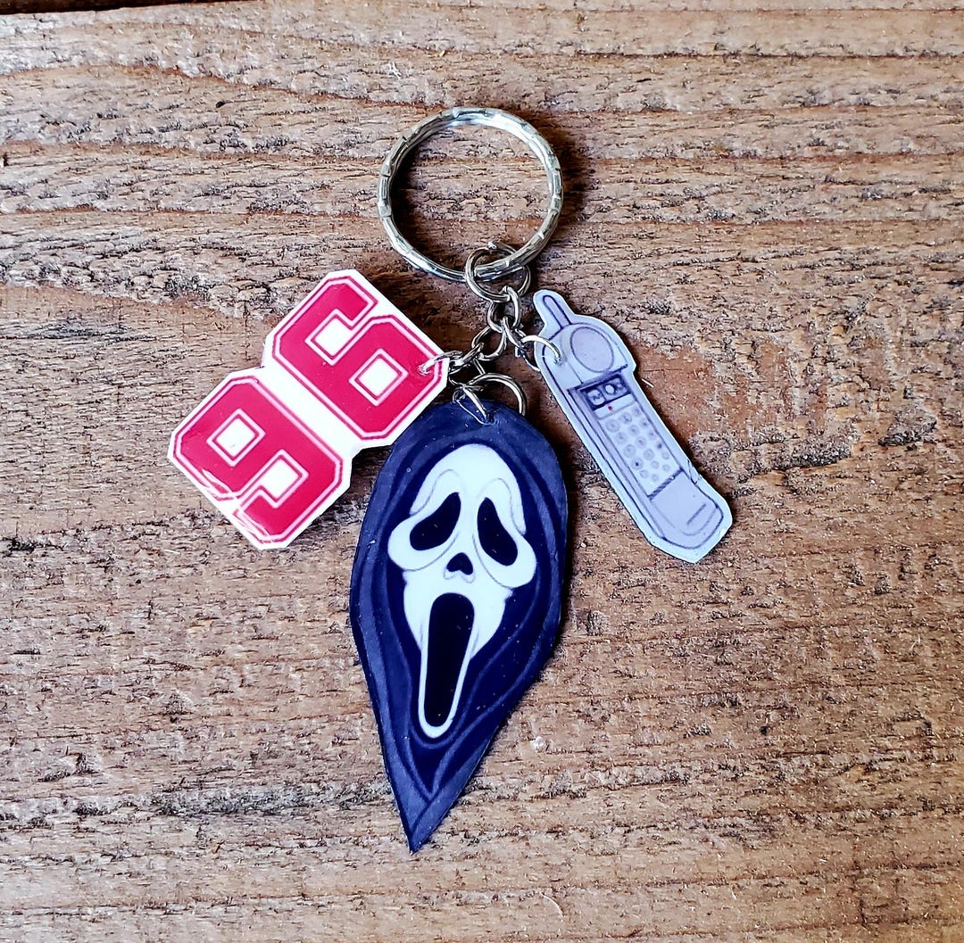 Scream Movie Ghostface Keychain - Etsy