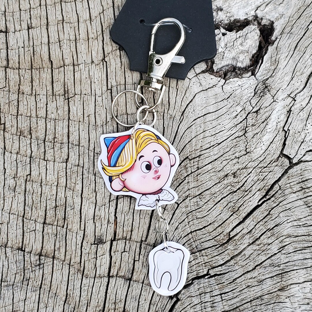 Hermie the Elf Charm: Rudolph Reindeer Dentist Acrylic Multi-use Swivel ...