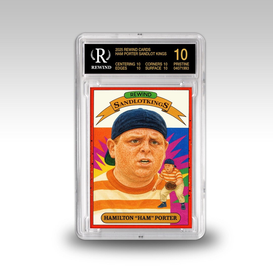 Ham Porter the Sandlot Card – Diamond Kings Style- Novelty Movie ...