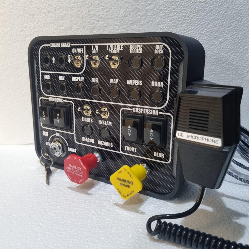 Large 33 Function Truck Simulator Button Box With CB - Etsy