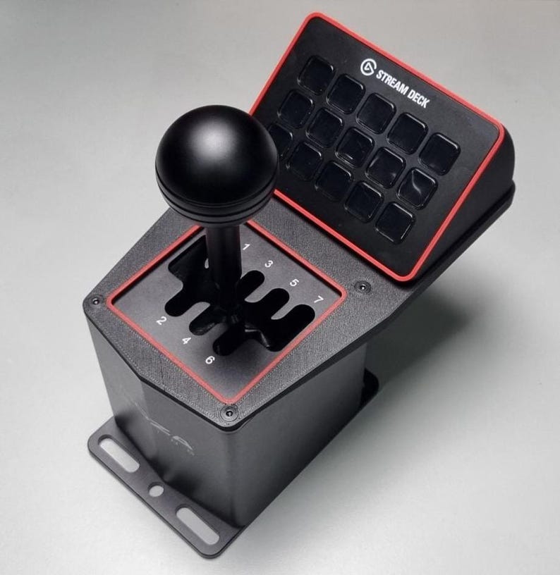 Clean Moza HGP Shifter Stream Deck MK2 Mount - Etsy