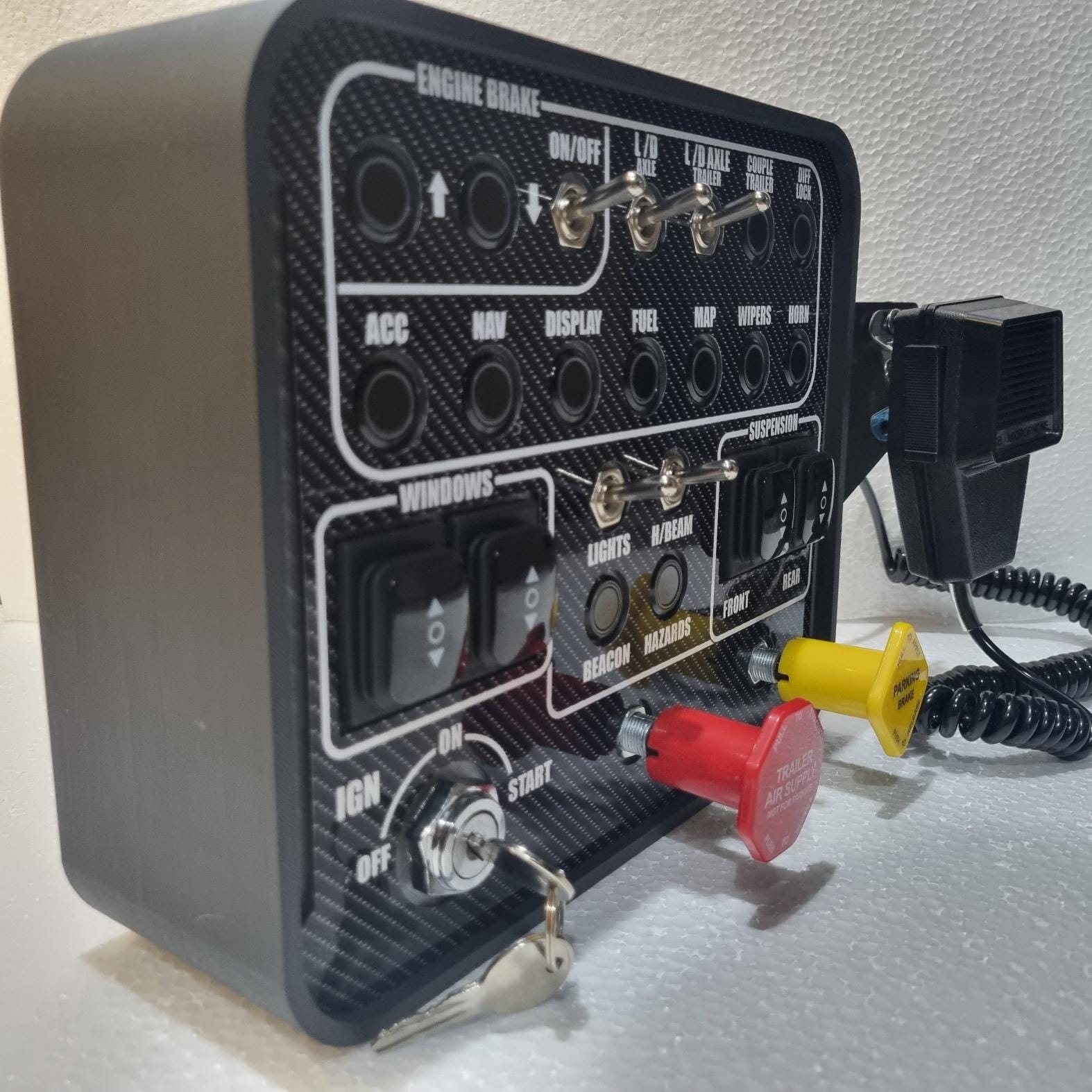 Large 33 Function Truck Simulator Button Box With CB - Etsy