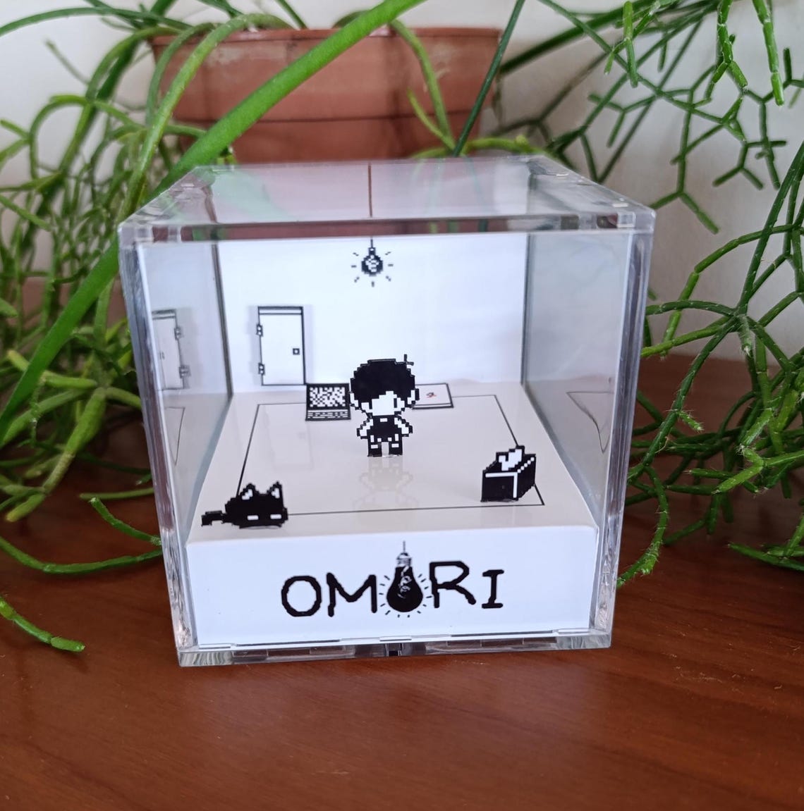 OMORI 3D Cube Diorama - Welcome to White Space | MEWO Shadowbox ...