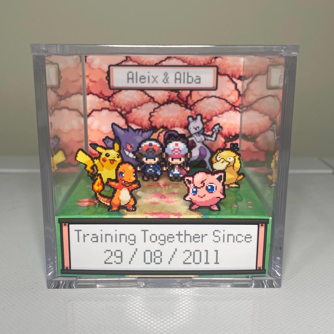 CUSTOMIZABLE Pokemon Cherry Blossom - Special Date Gift - Pokemon ...