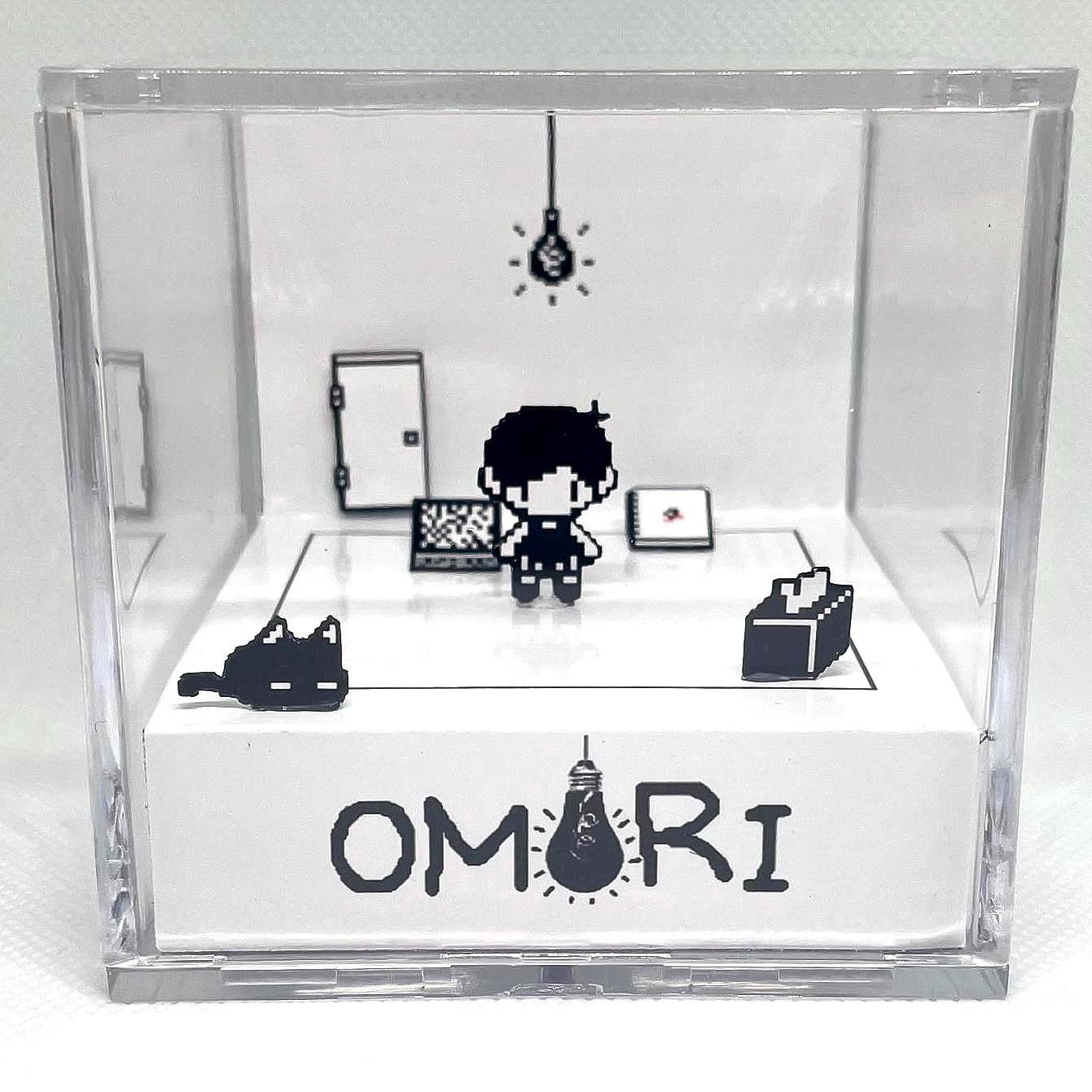 OMORI 3D Cube Diorama - Welcome to White Space | MEWO Shadowbox ...