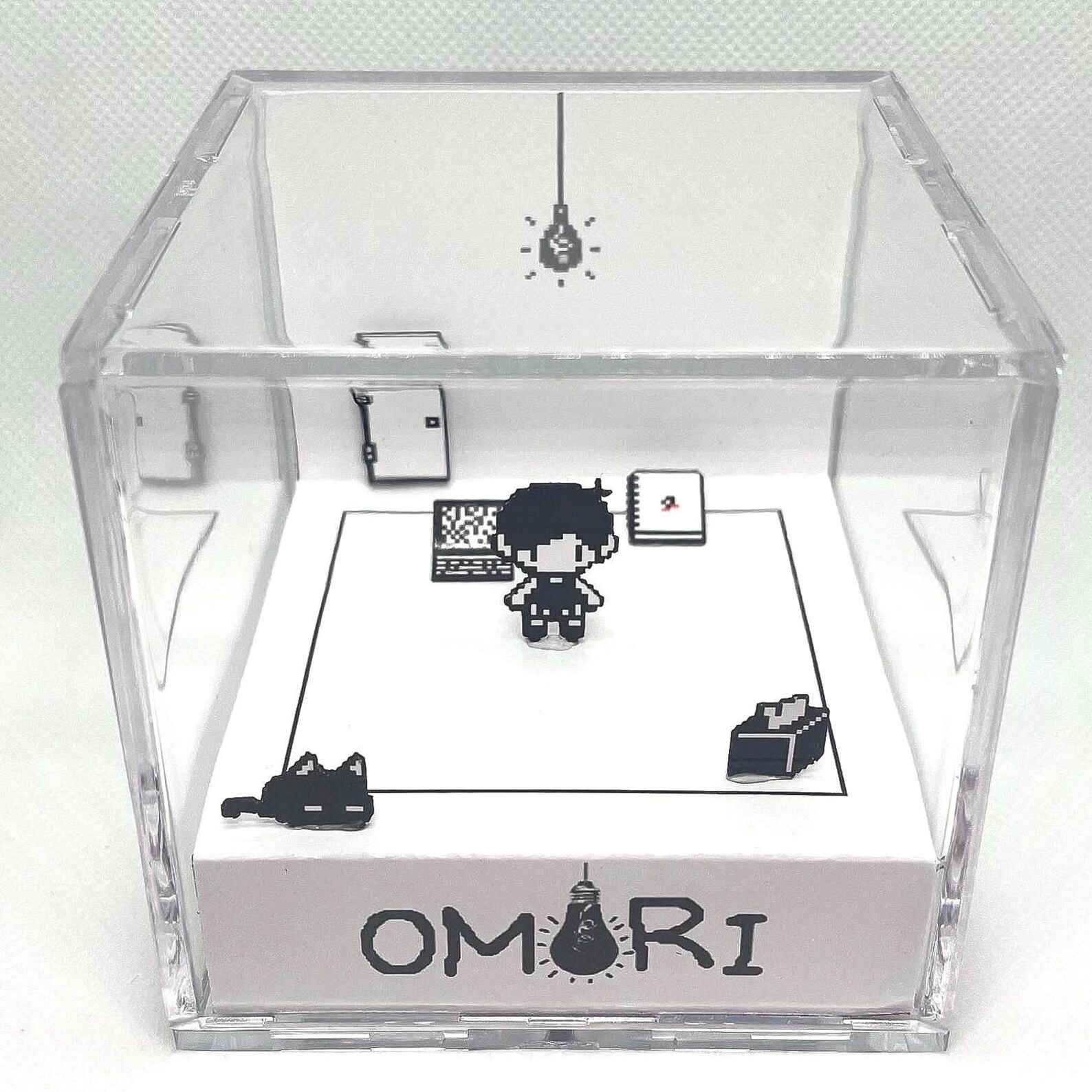 OMORI 3D Cube Diorama - Welcome to White Space | MEWO Shadowbox ...