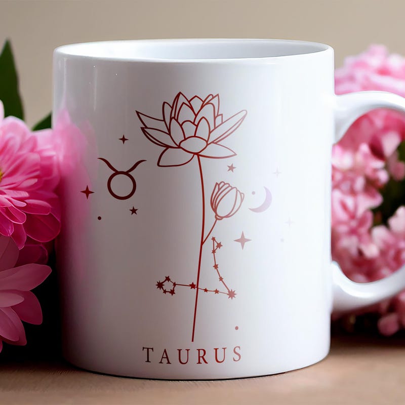 Taurus Mug - Etsy