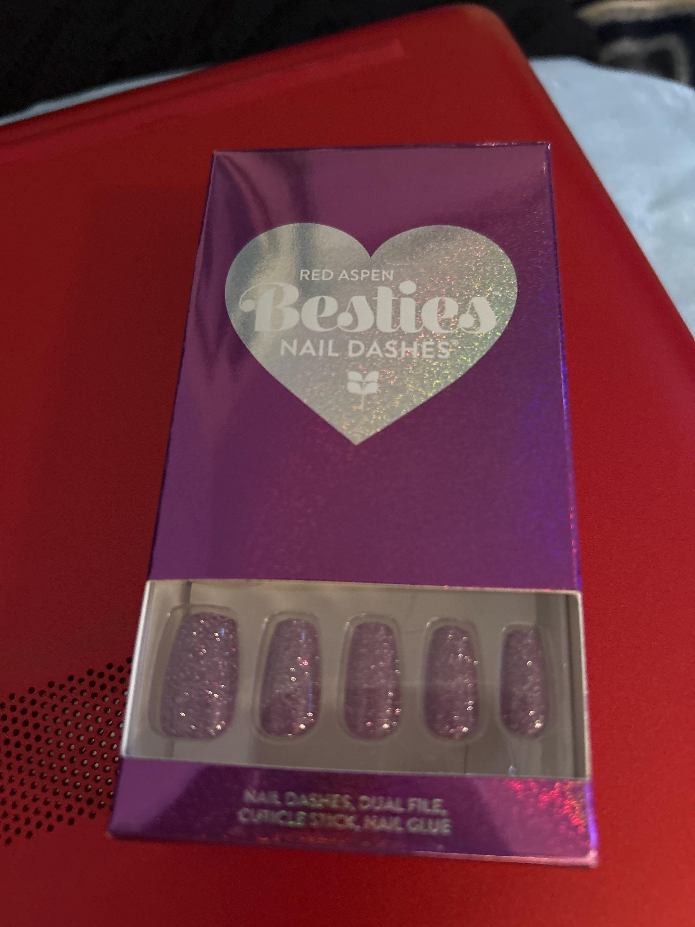 Red Aspen Besties- Dora Rose Nail Dashes - Etsy