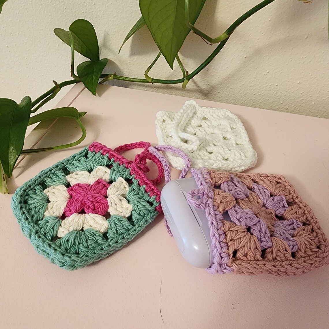 Earbud Crochet Pouch (apple, Samsung, Beats,etc) - Etsy