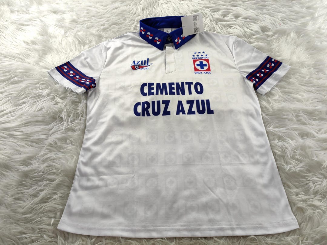 Cruz Azul Shirt, Vintage Cruz Azul Shirt, Cruz Azul T-shirt, 1995 1996 ...