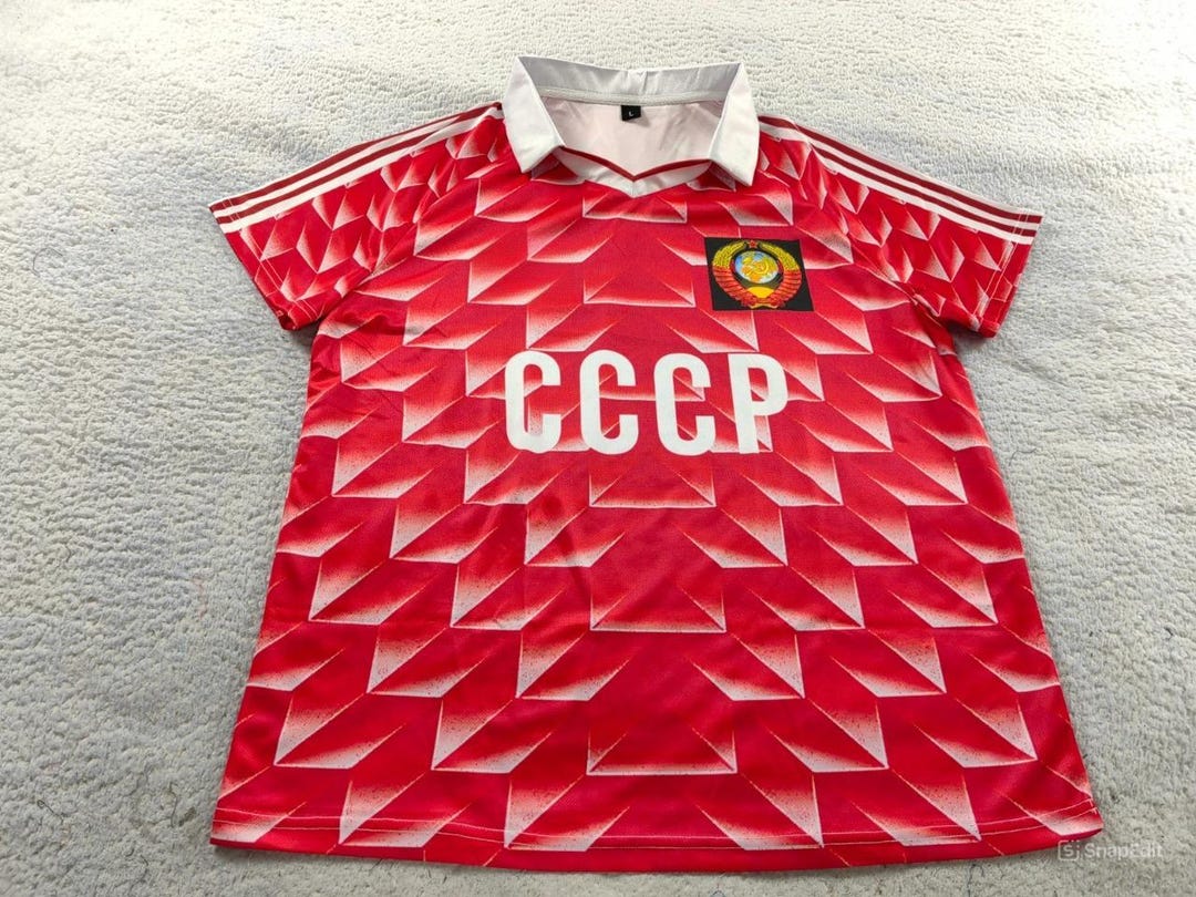Ussr, Cccp Soviet Union Shirt, Vintage Shirt, Ussr Jersey, 1988 Home ...